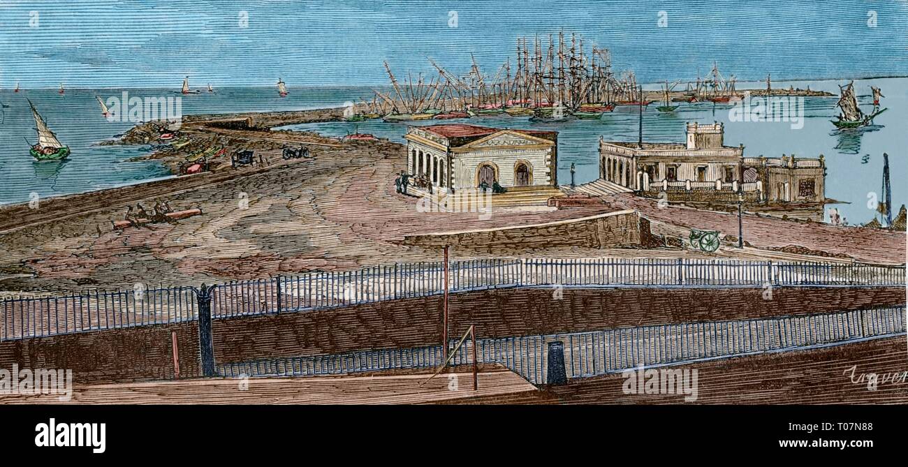 Historia ilustrada y descriptiva de sus provinces hi-res stock ...