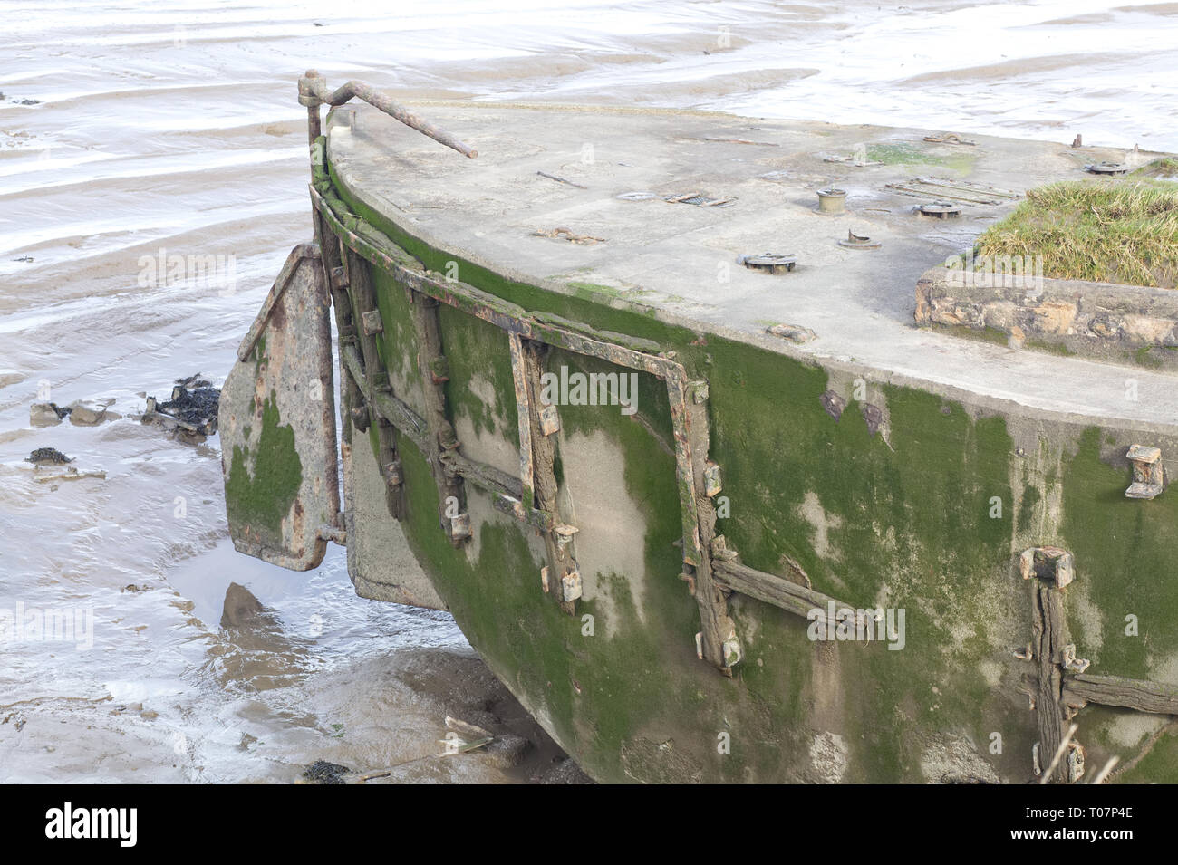 Ships Graveyard at Purton Hulks Stock Photo - Alamy
