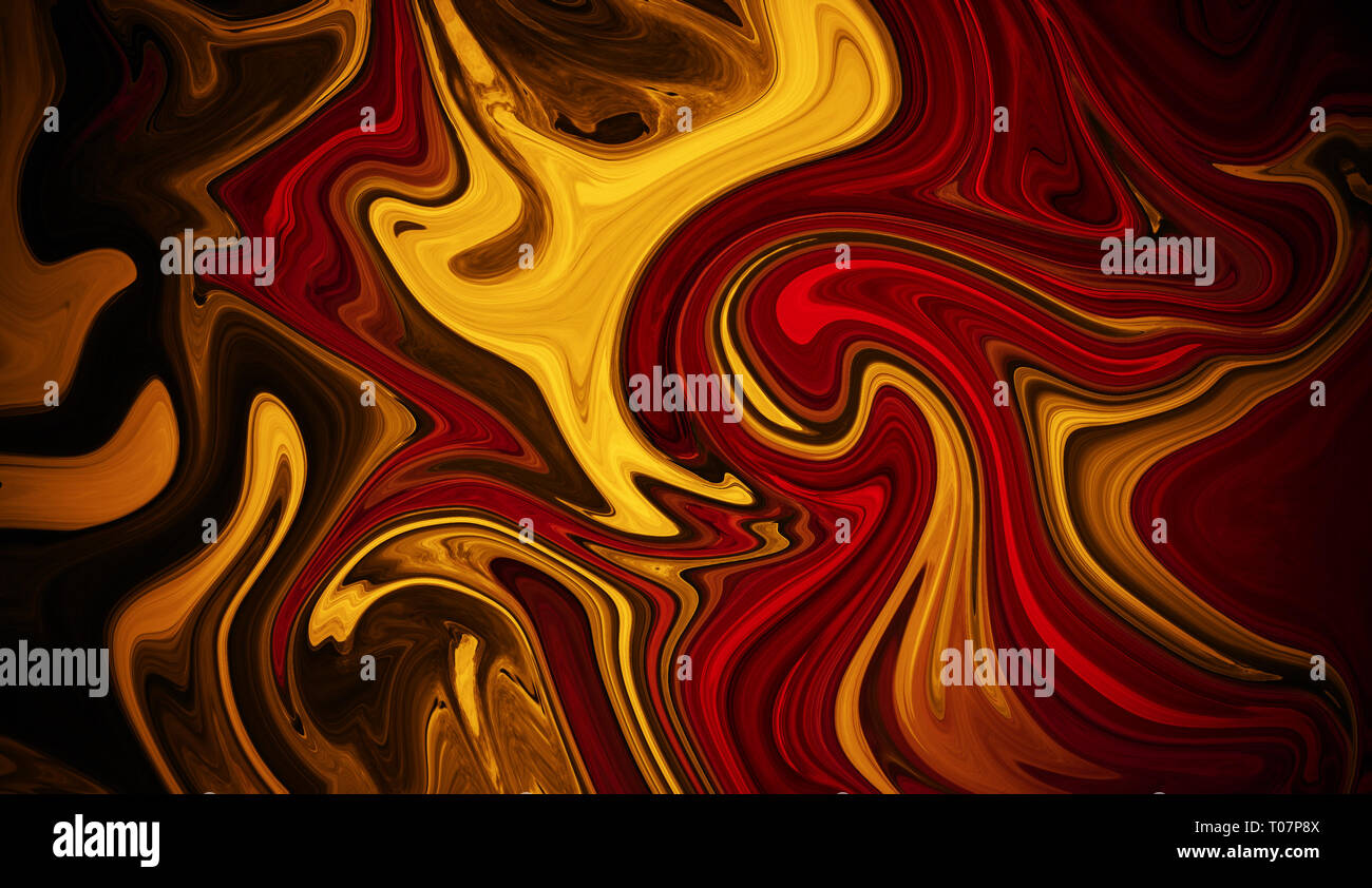 Red liquid wave texture background. Abstract marble art for design ...