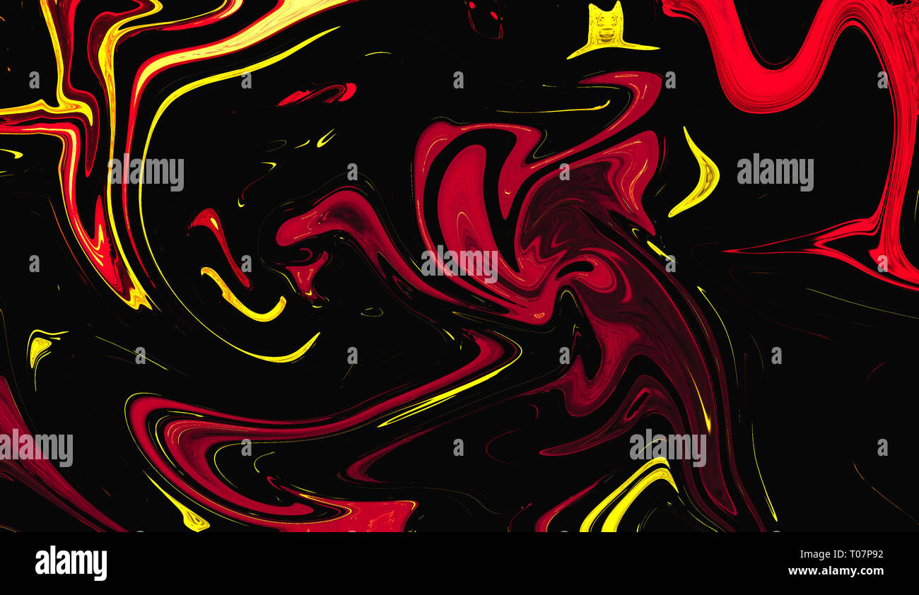 Digital proton colorful abstract background with liquify flow. Design ...