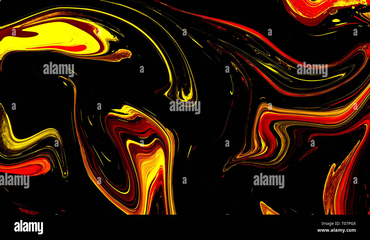 Red liquid wave texture background. Abstract marble art for design ...