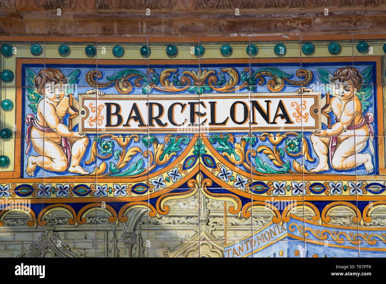 Barcelona sign hi-res stock photography and images - Alamy