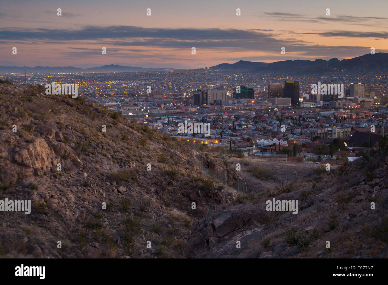 El Paso, El Paso County, Texas, USA Stock Photo - Alamy