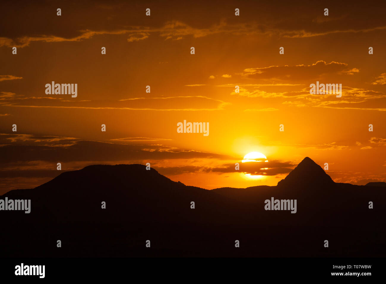 Alpine, Brewster County, Texas, USA Stock Photo - Alamy