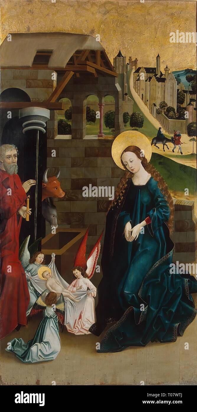 'Adoration (The Nativity)'. Germany, Second half of the 15th century ...