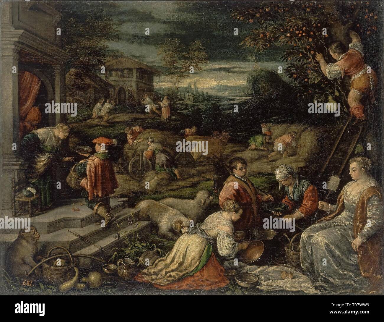 Francesco bassano the younger hi-res stock photography and images - Alamy