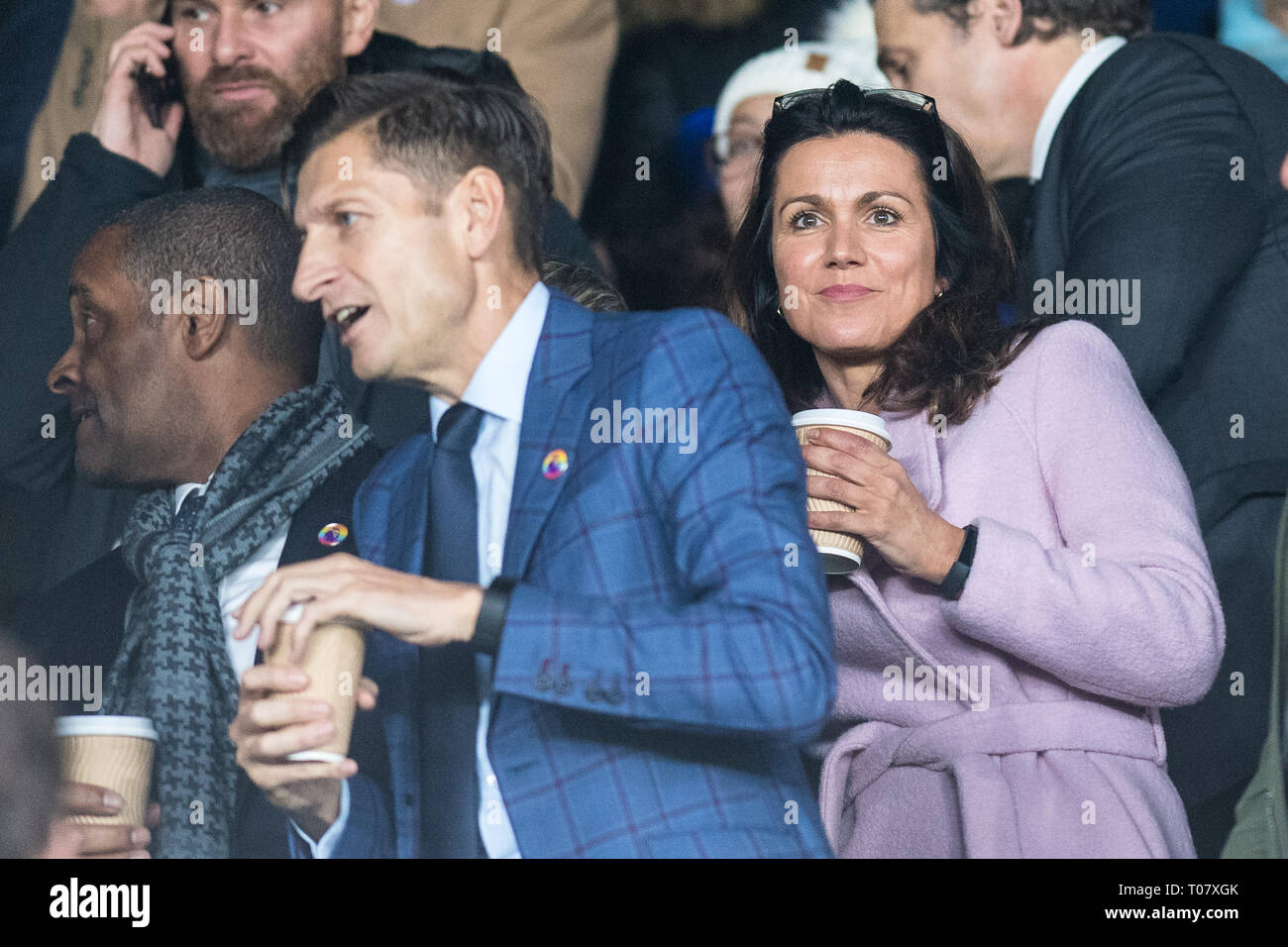 LONDON, ENGLAND - DECEMBER 01: Crystal Palace Chairman Steve Parish (c ...