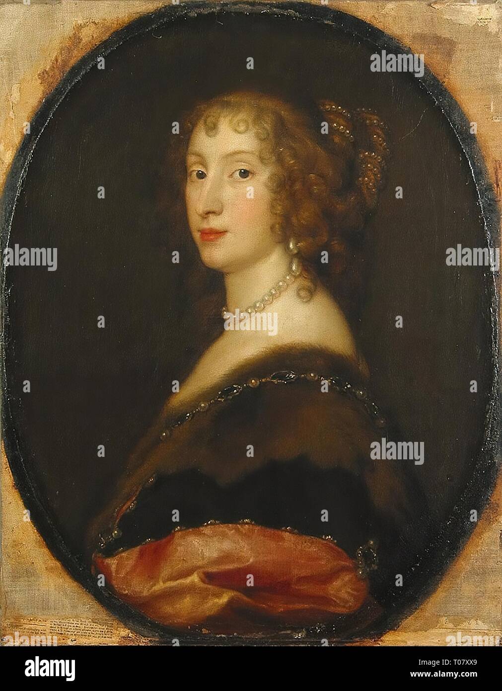 'Portrait of Lady Mary Killigrew (1606-1659)'. Flanders. Dimensions ...