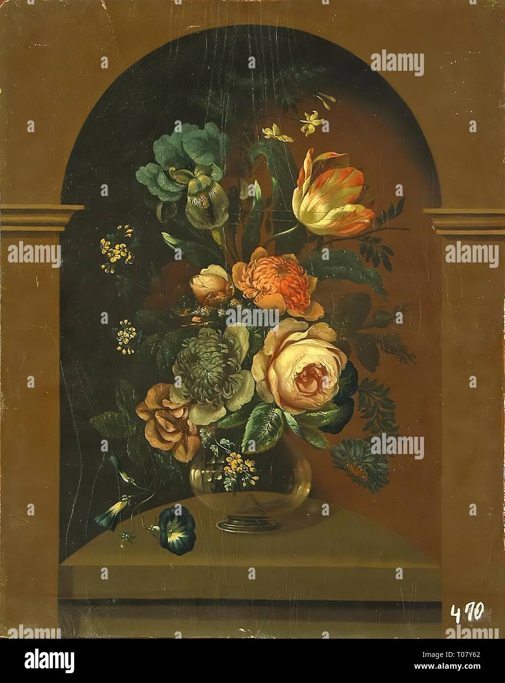 'Flowers'. Germany, 18th century. Dimensions: 58x46 cm. Museum: State ...