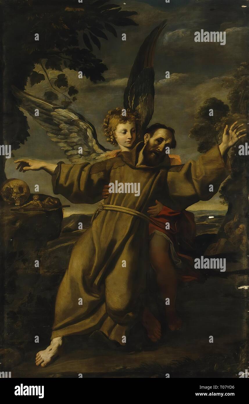'Ecstasy of St Francis'. Italy, 17th century. Dimensions: 221x147 cm ...