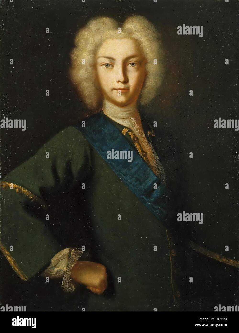 'Portrait of Peter II'. Russia, 18th century. Dimensions: 103x80 cm ...