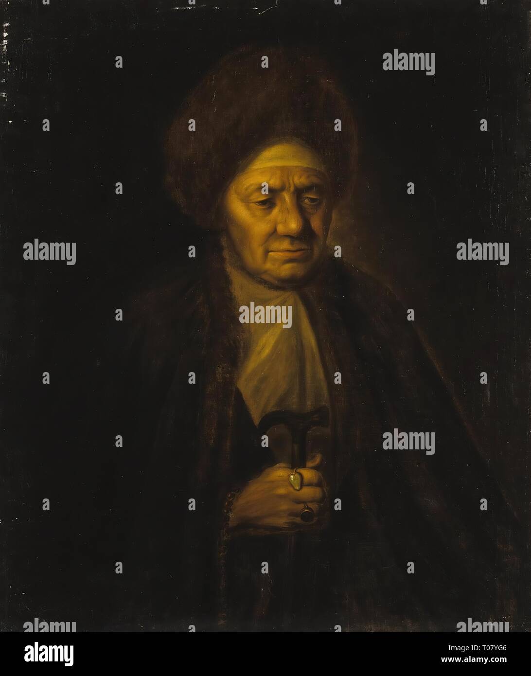 'Portrait of Marfa, wife of Fiodor Romanov'. Russia, Late 18th - early ...