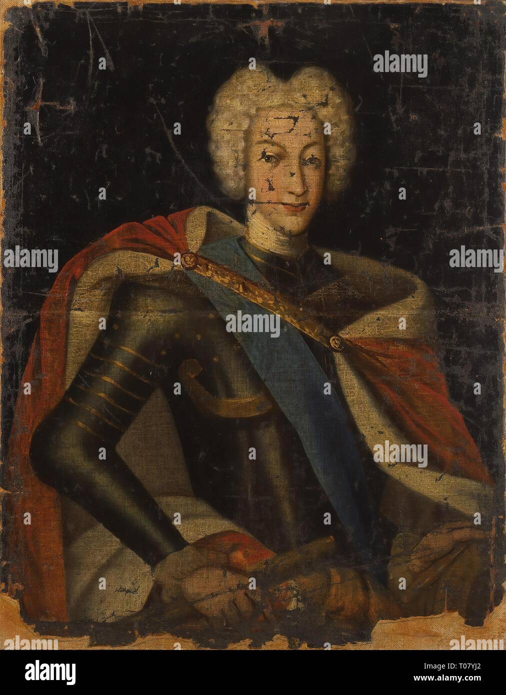 'Portrait of Peter II'. Russia, 18th century. Dimensions: 88,5x70 cm ...