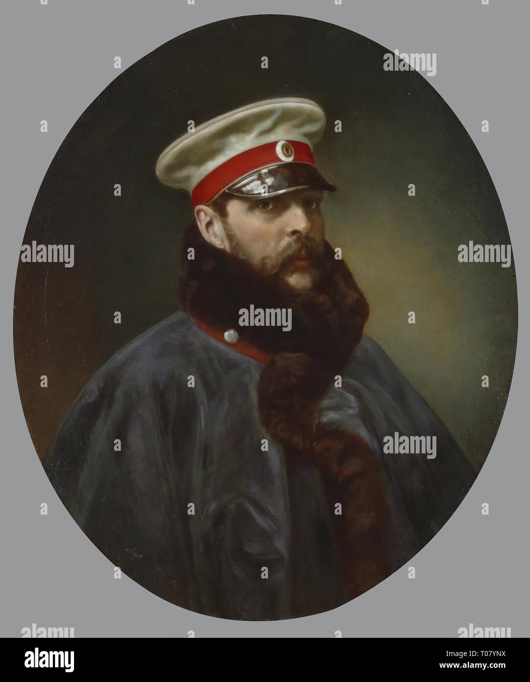 'Portrait of Emperor Alexander II'. Russia, 1888. Dimensions: 85x71 cm ...