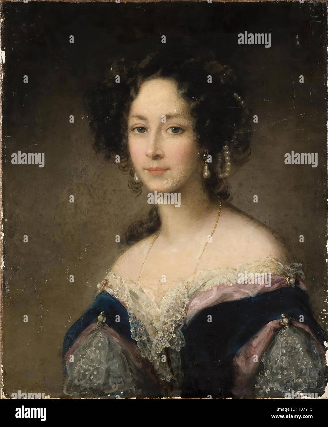 'Portrait of Princess Zinaida Yusupova (1809/10-1893)(?)'. Britain ...