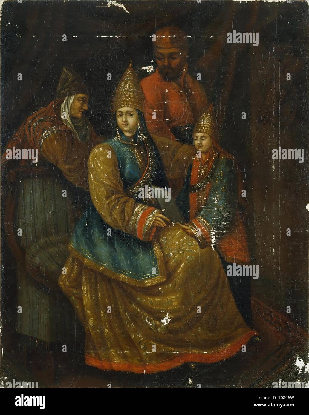 'Family of Tatar Nobleman'. Russia, 18th century. Dimensions: 61x48,5 ...
