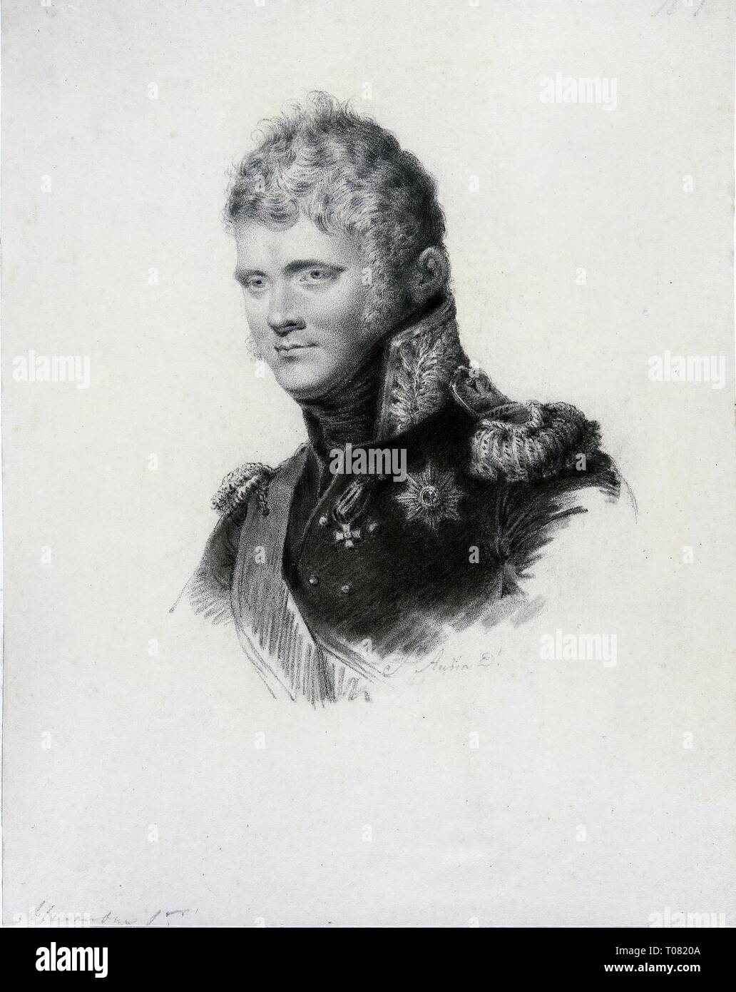 '"The Portrait of Alexander I"'. Russia, 1807-1808. Dimensions: 46,7x37 ...