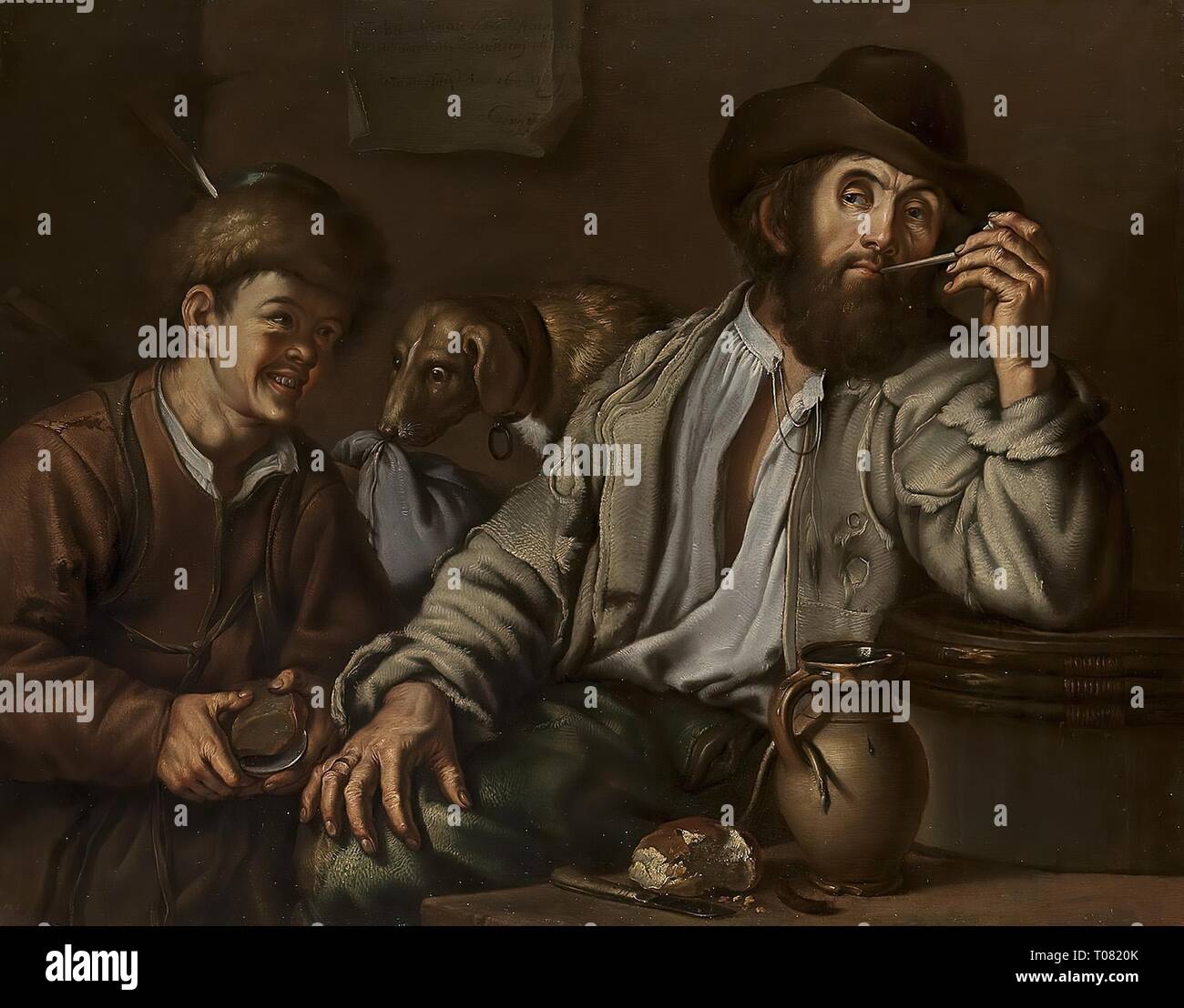 'Peasant Breakfast'. Holland, 17th century. Dimensions: 93x118 cm ...