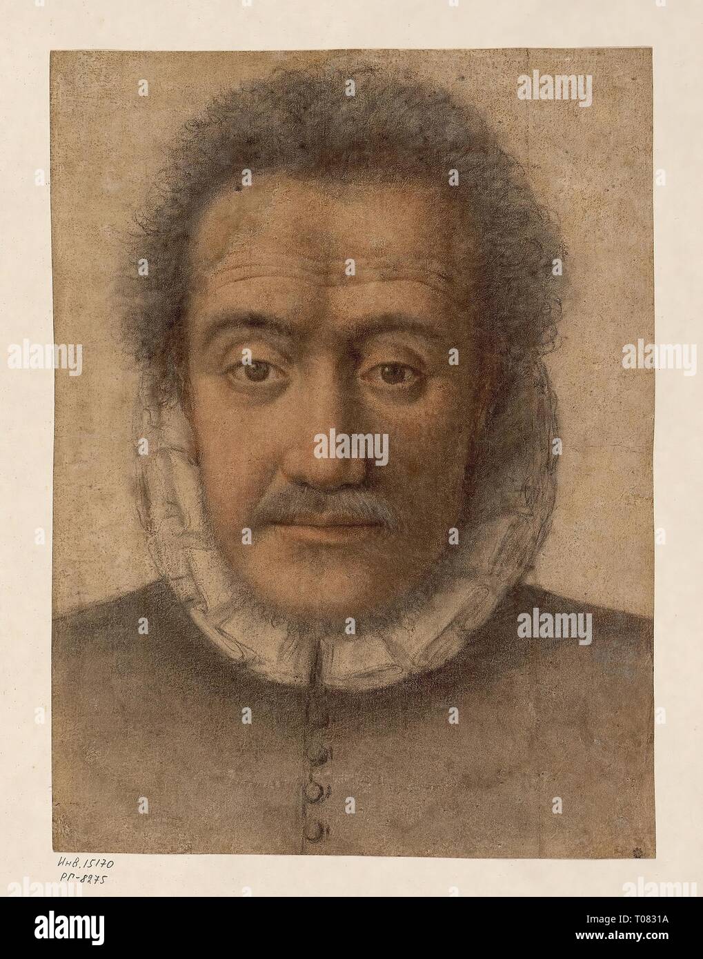 'Portrait of an Old Man'. France, late 16th- early 17th century ...