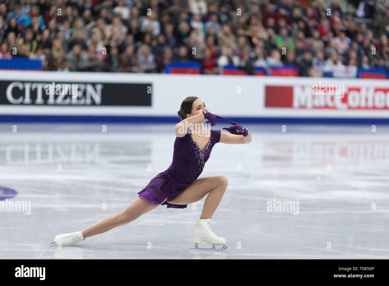 Stanislava Konstantinova from Russia during 2019 European championships ...