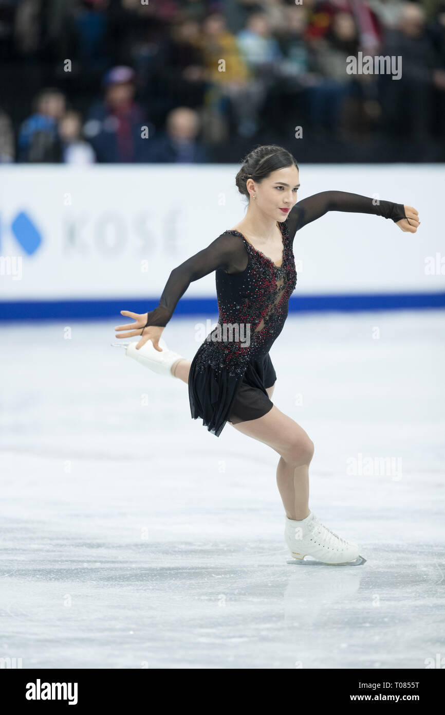 Stanislava Konstantinova from Russia during 2019 European championships ...