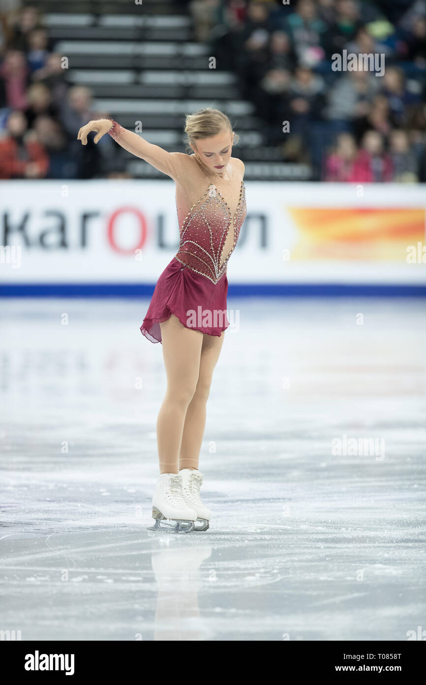 Emmi Peltonen from Finland during 2019 European championships Stock ...