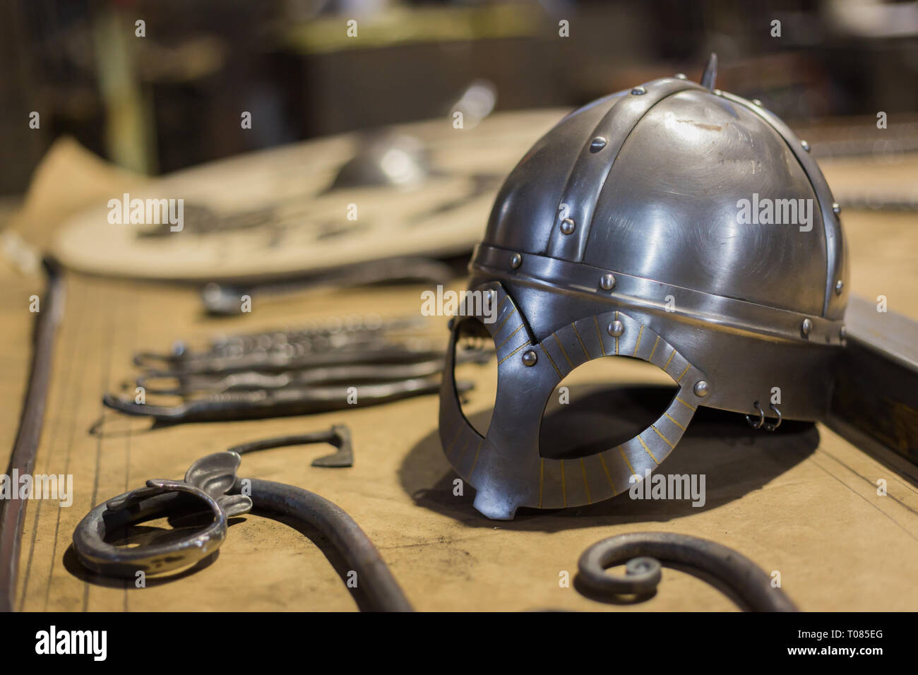 Blacksmith decorative elements Stock Photo - Alamy