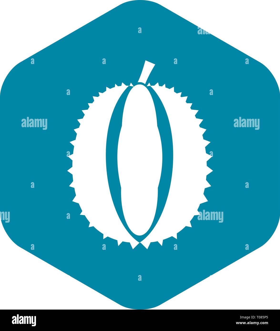 Durian icon, simple style Stock Vector Image & Art - Alamy