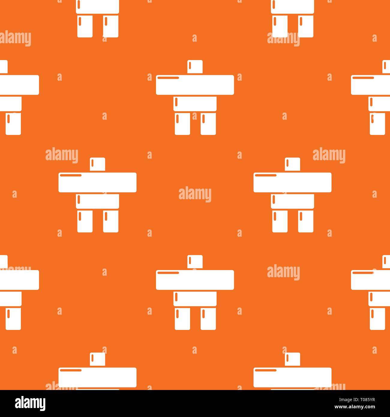 Inuit stone man inukshuk stone Stock Vector Images - Alamy