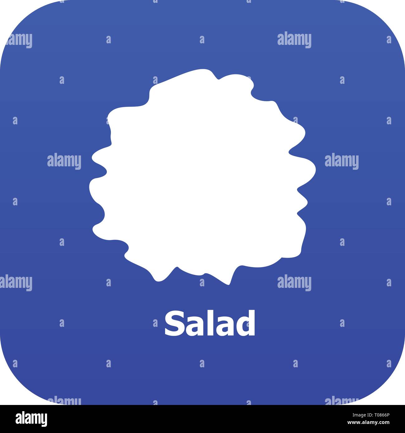 Rocket salad garden Stock Vector Images - Alamy