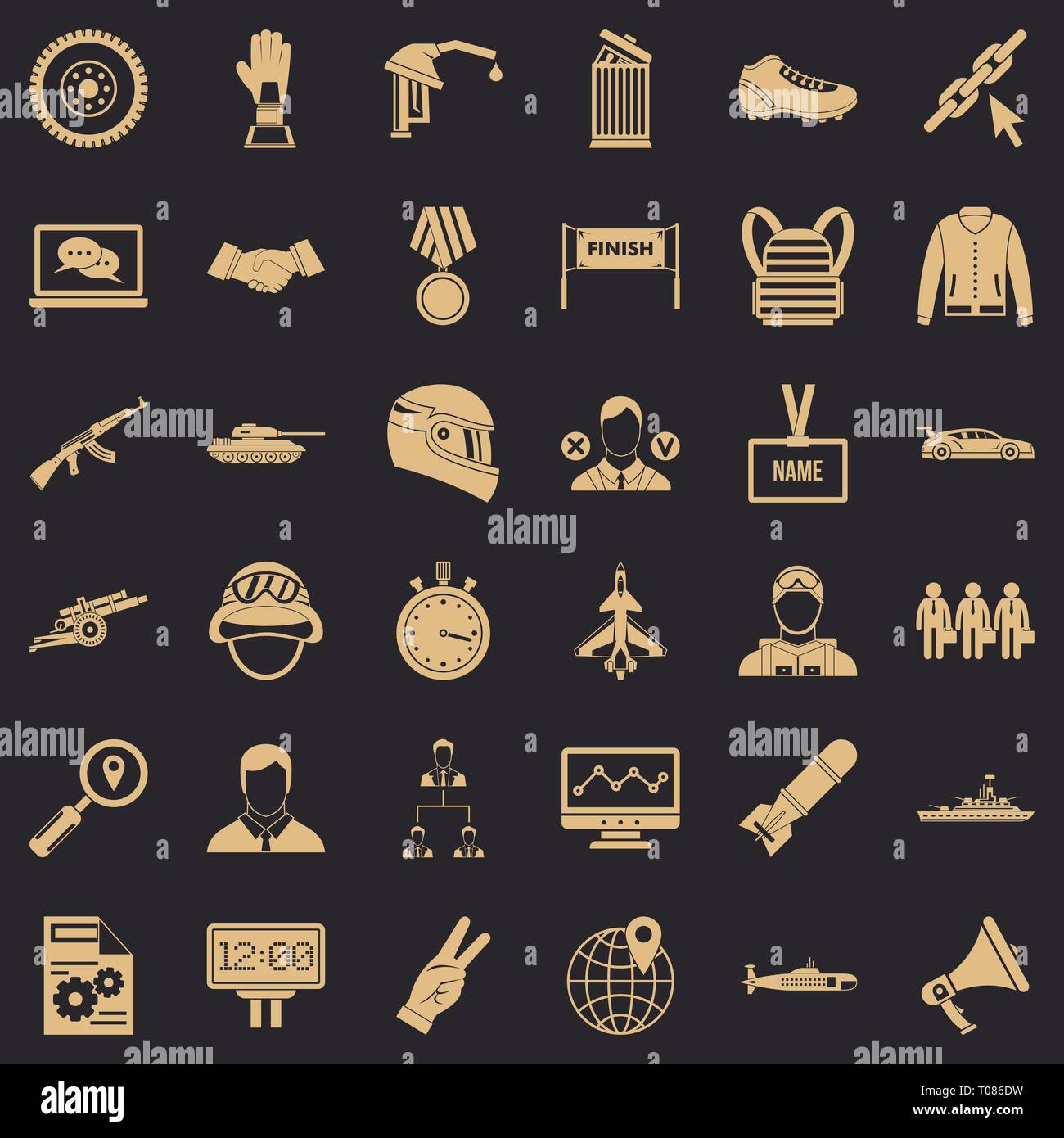 Trophy chain Stock Vector Images - Alamy