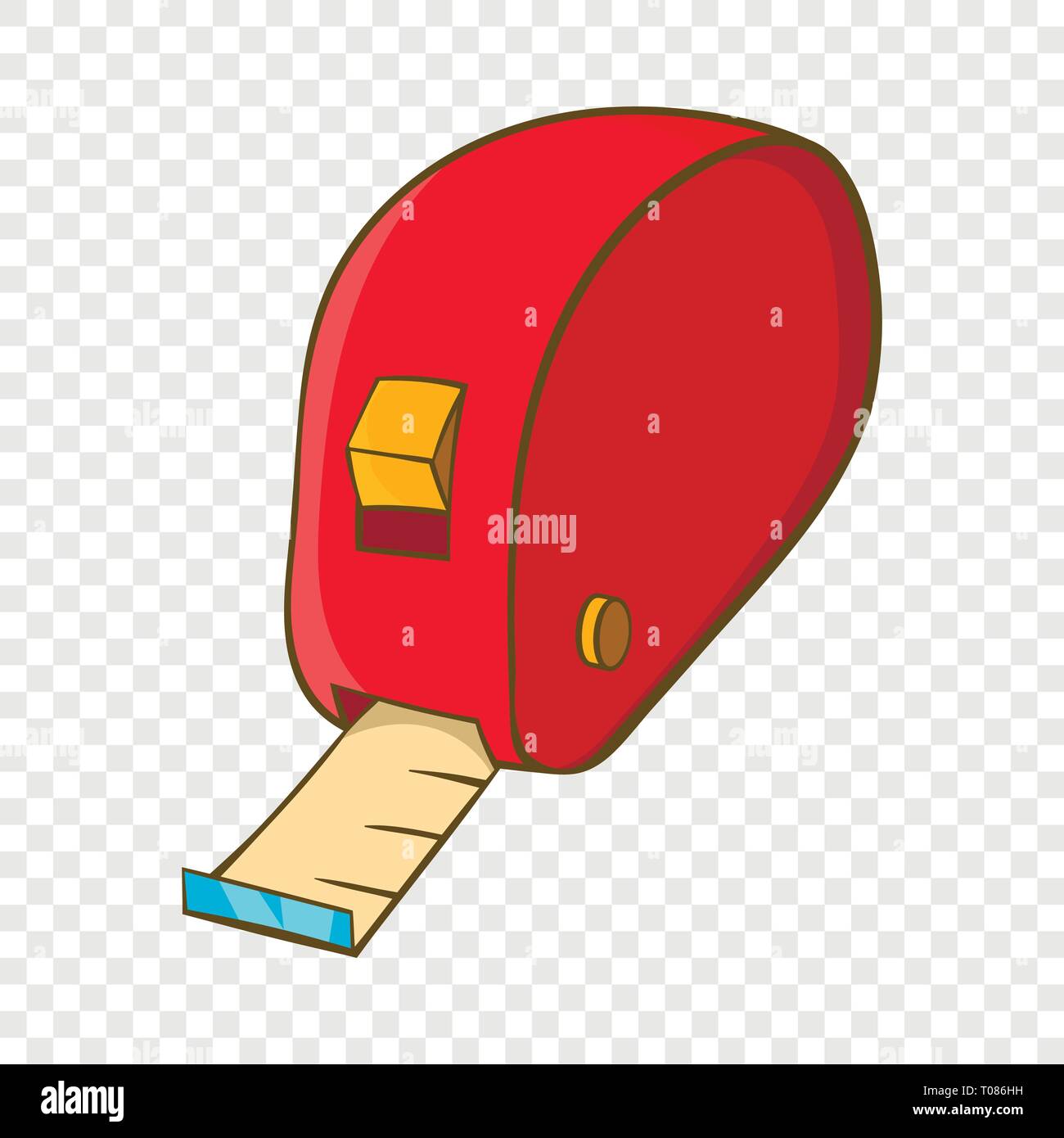 Measuring tape icon, cartoon style Stock Vector Image & Art - Alamy