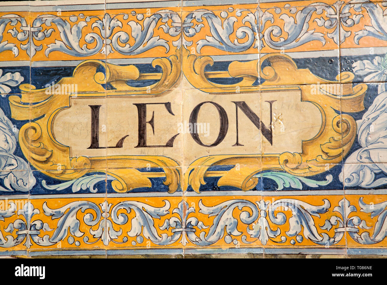 Leon sign hi-res stock photography and images - Alamy