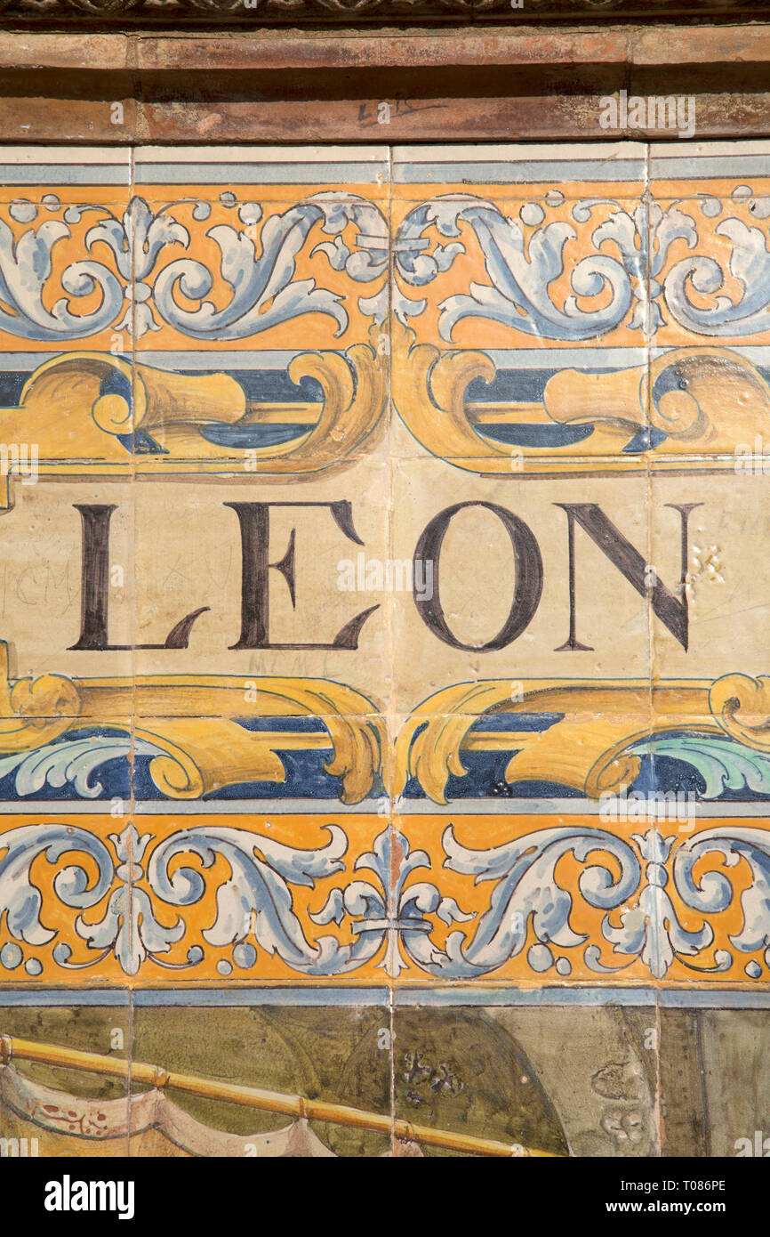 Leon sign hi-res stock photography and images - Alamy