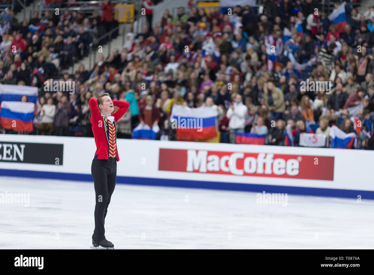 Alexander Samarin from Russia during 2019 European championships Stock ...