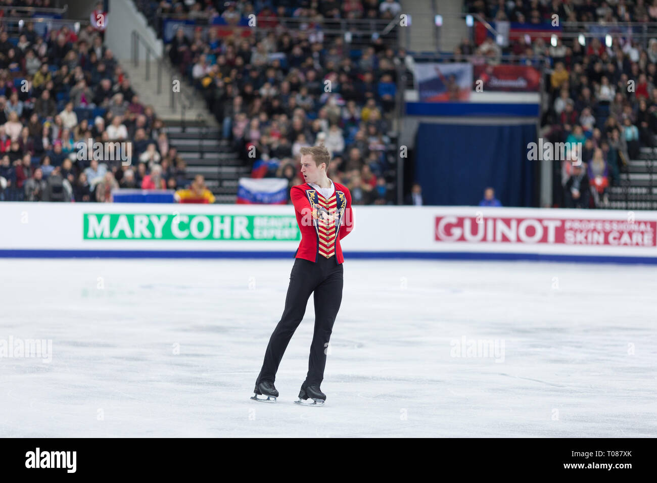 Alexander Samarin from Russia during 2019 European championships Stock ...