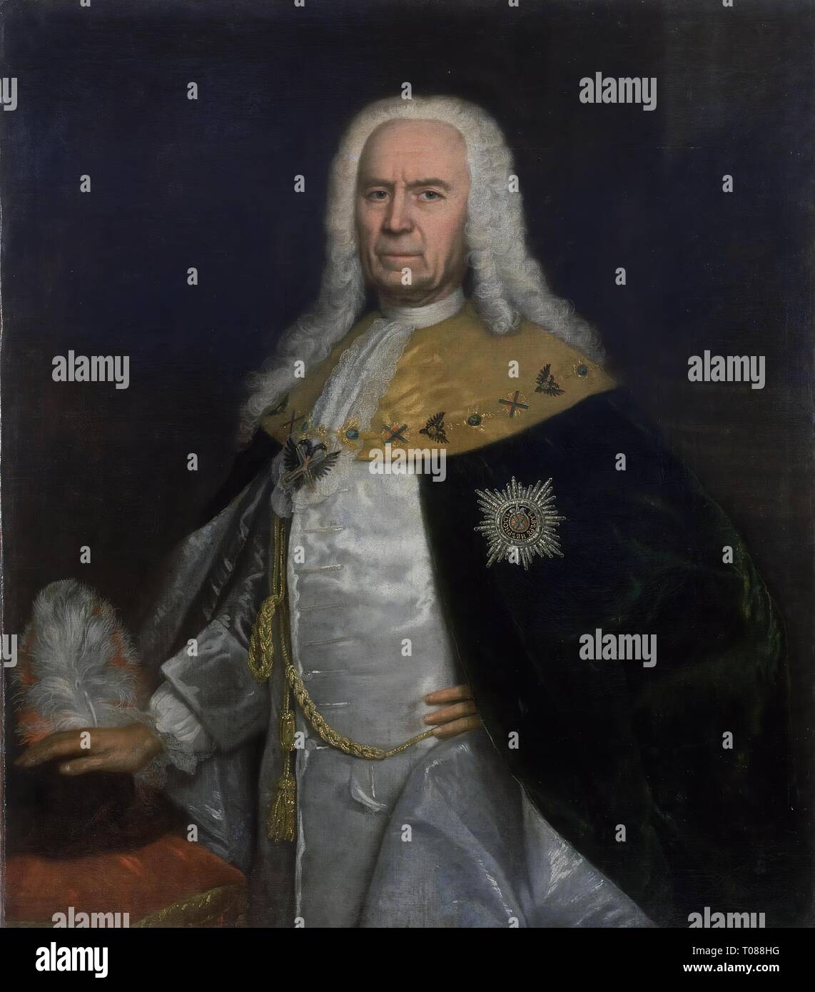 'Portrait of A.Ushakov, the Head of the Secret Chancellery'. Russia ...