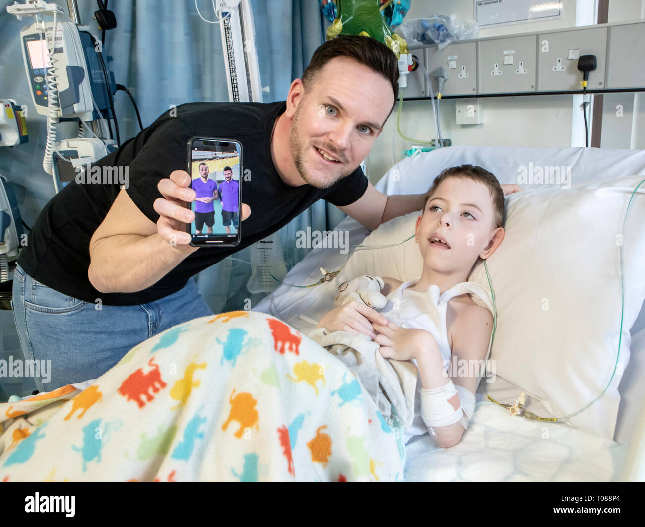 With his father stuart pankhurst hi-res stock photography and images ...