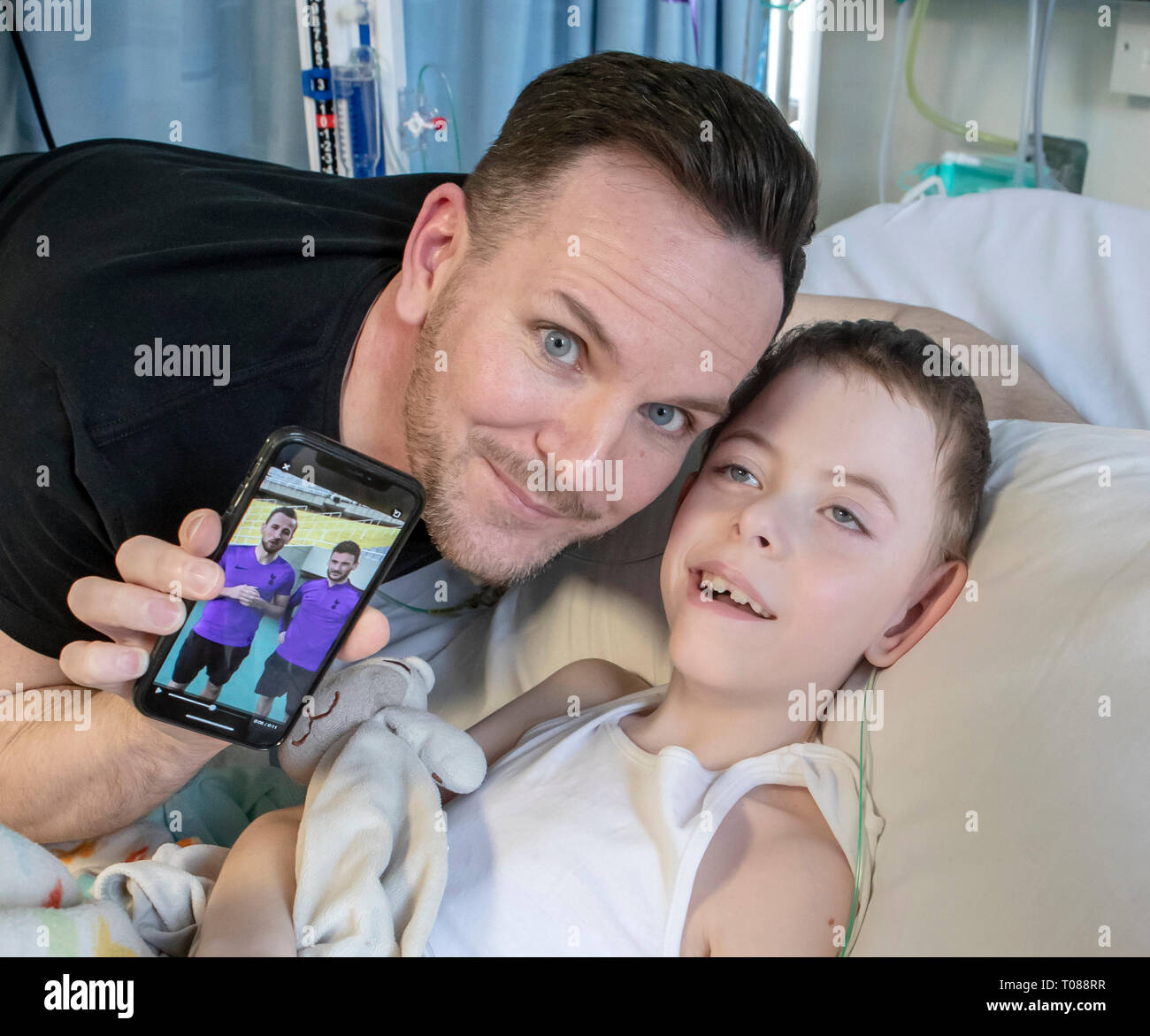 With his father stuart pankhurst hi-res stock photography and images ...