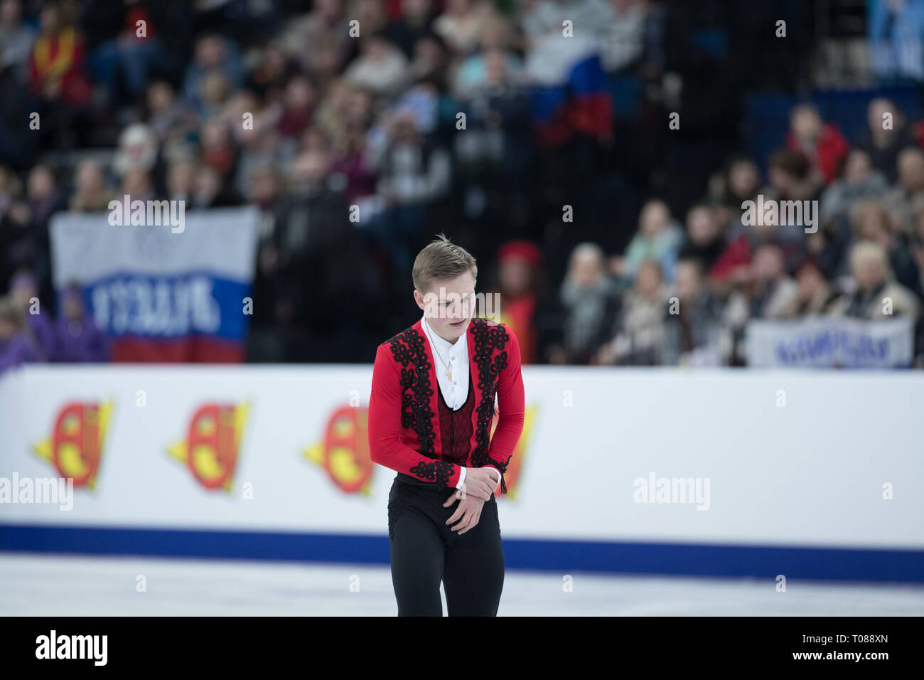 Mikhail Kolyada from Russia during 2019 European championships Stock ...