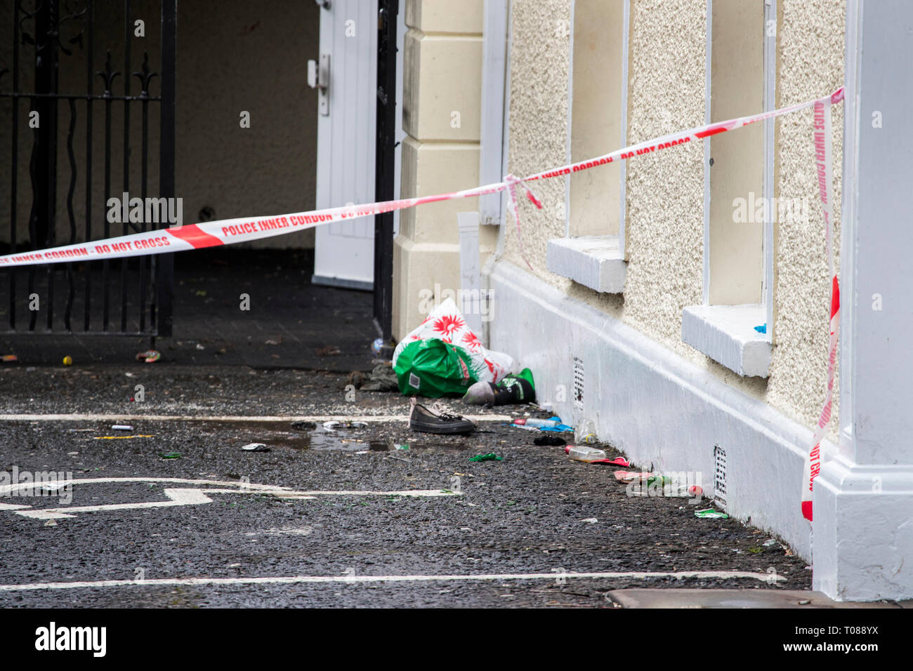 The Greenvale Hotel in Cookstown, Co. Tyrone, in Northern Ireland where ...