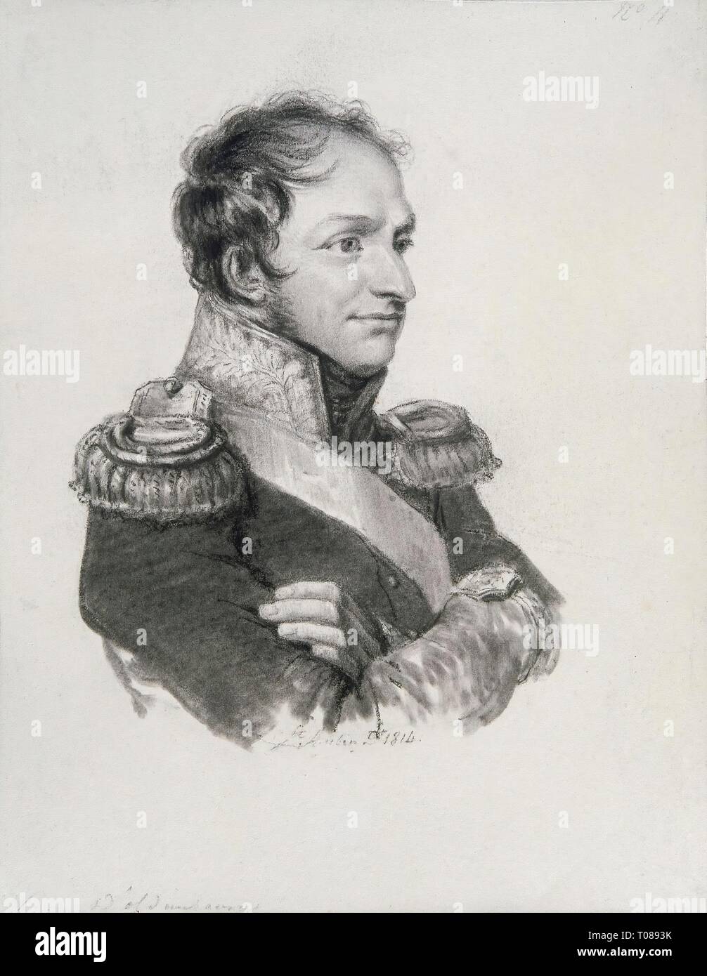 'Portrait of Prince Georgy Petrovich Oldenburgsky'. Series of Portraits ...