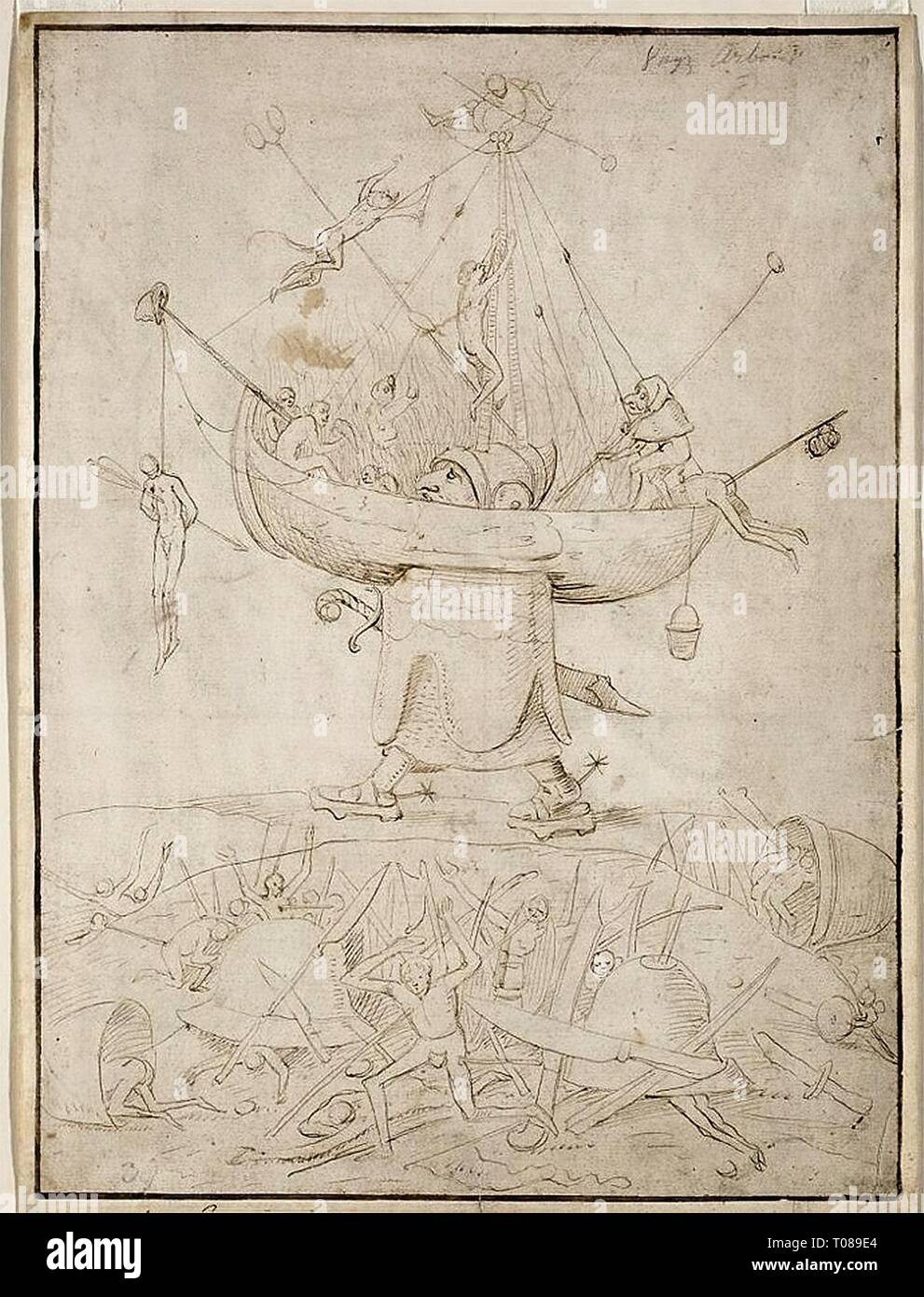 'Ship of Hell'. The Netherlands. The Netherlands, 1500-1520s ...