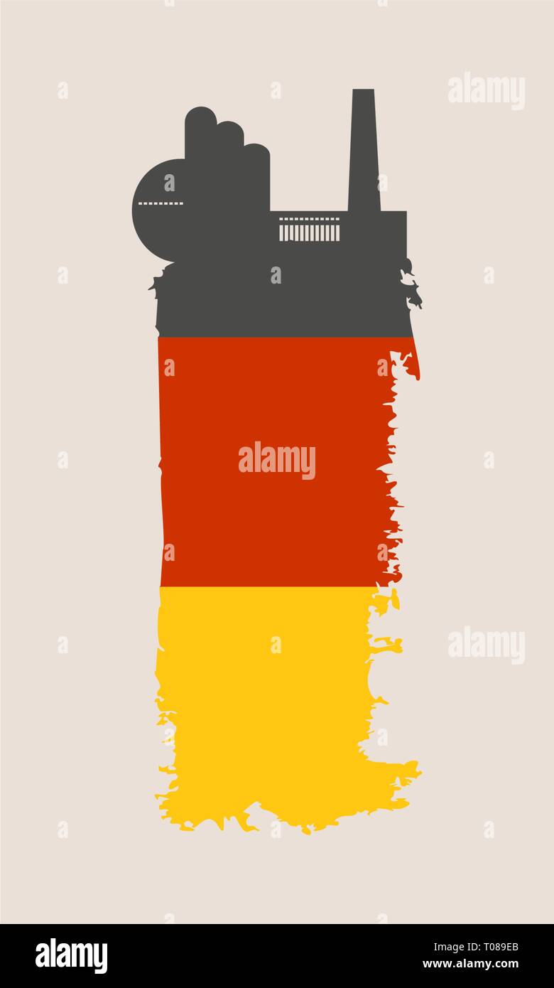 Chemical plant germany Stock Vector Images - Alamy