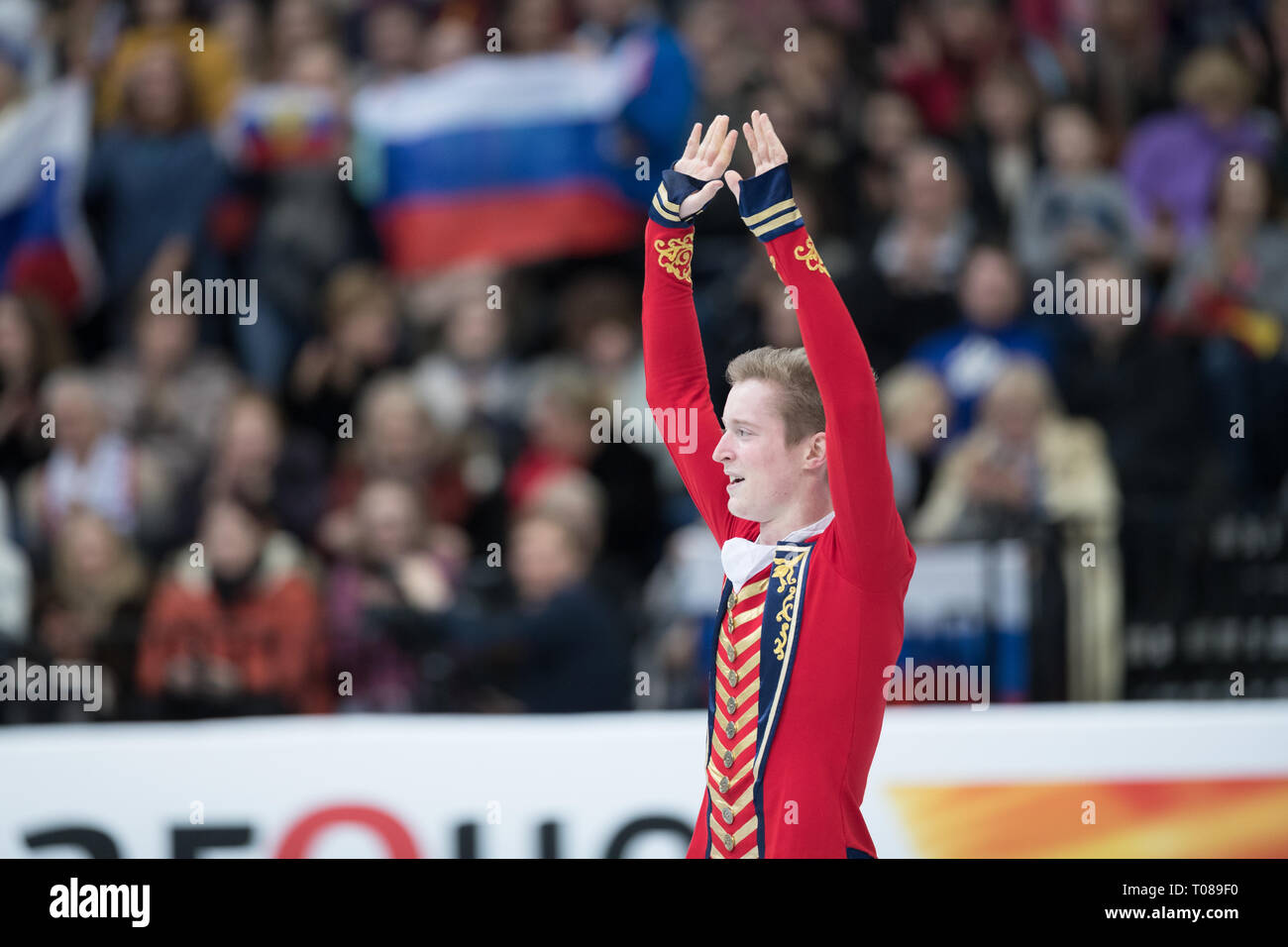 Alexander Samarin from Russia during 2019 European championships Stock ...