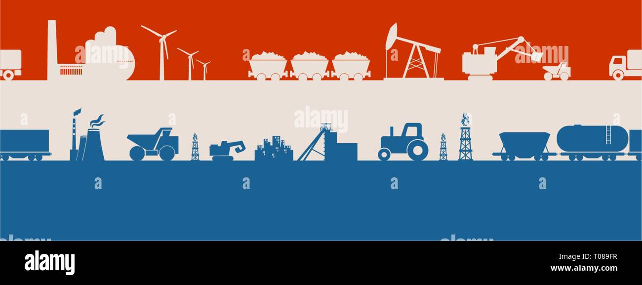 Energy and Power icons set. Header banner Stock Vector Image & Art - Alamy