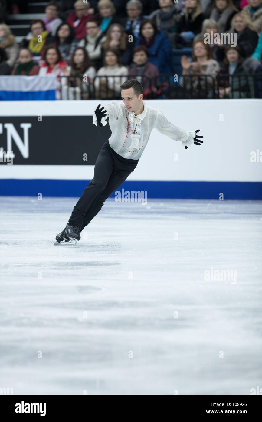 Alexei Bychenko from Israel during 2019 European championships Stock ...