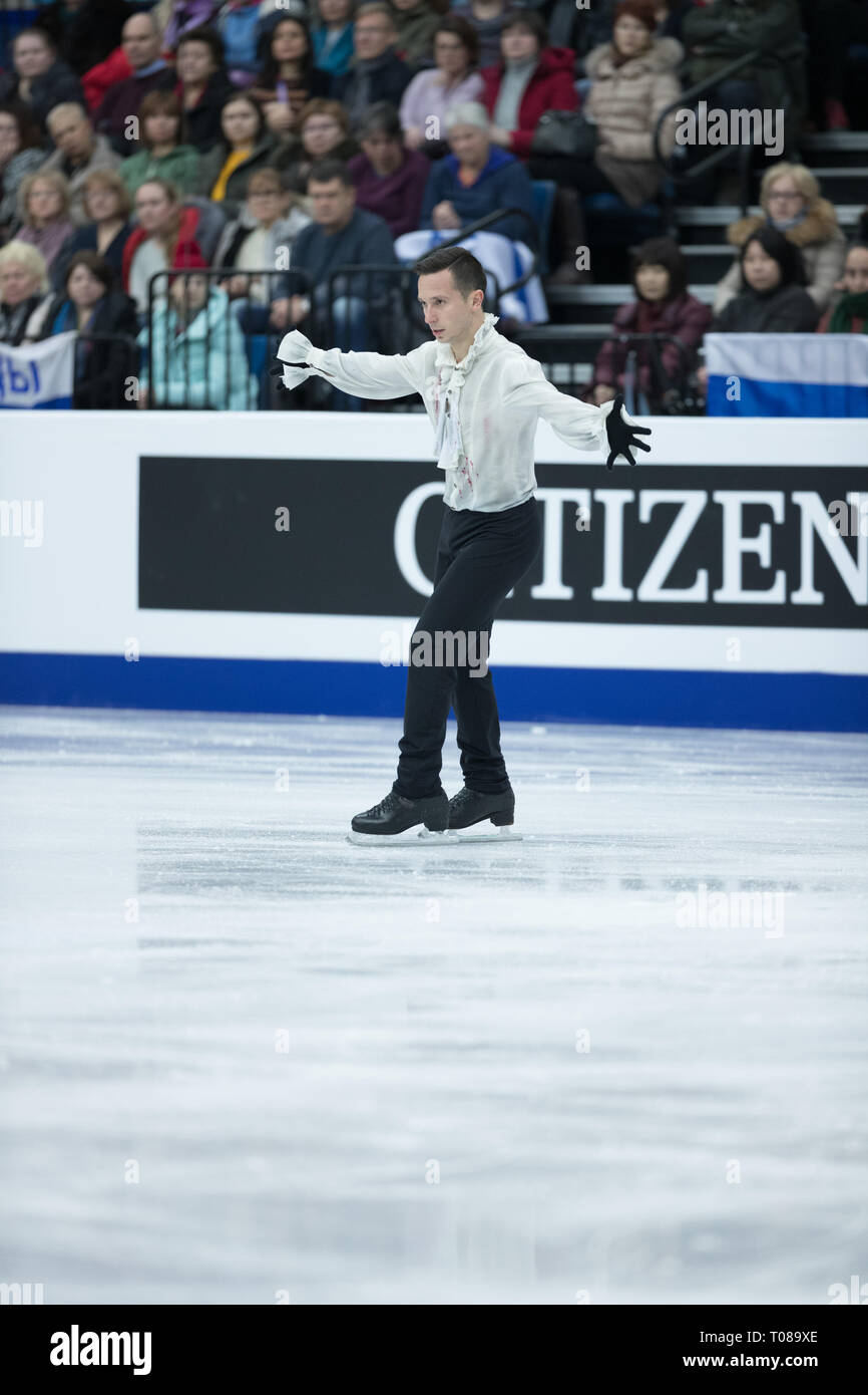 Alexei Bychenko from Israel during 2019 European championships Stock ...