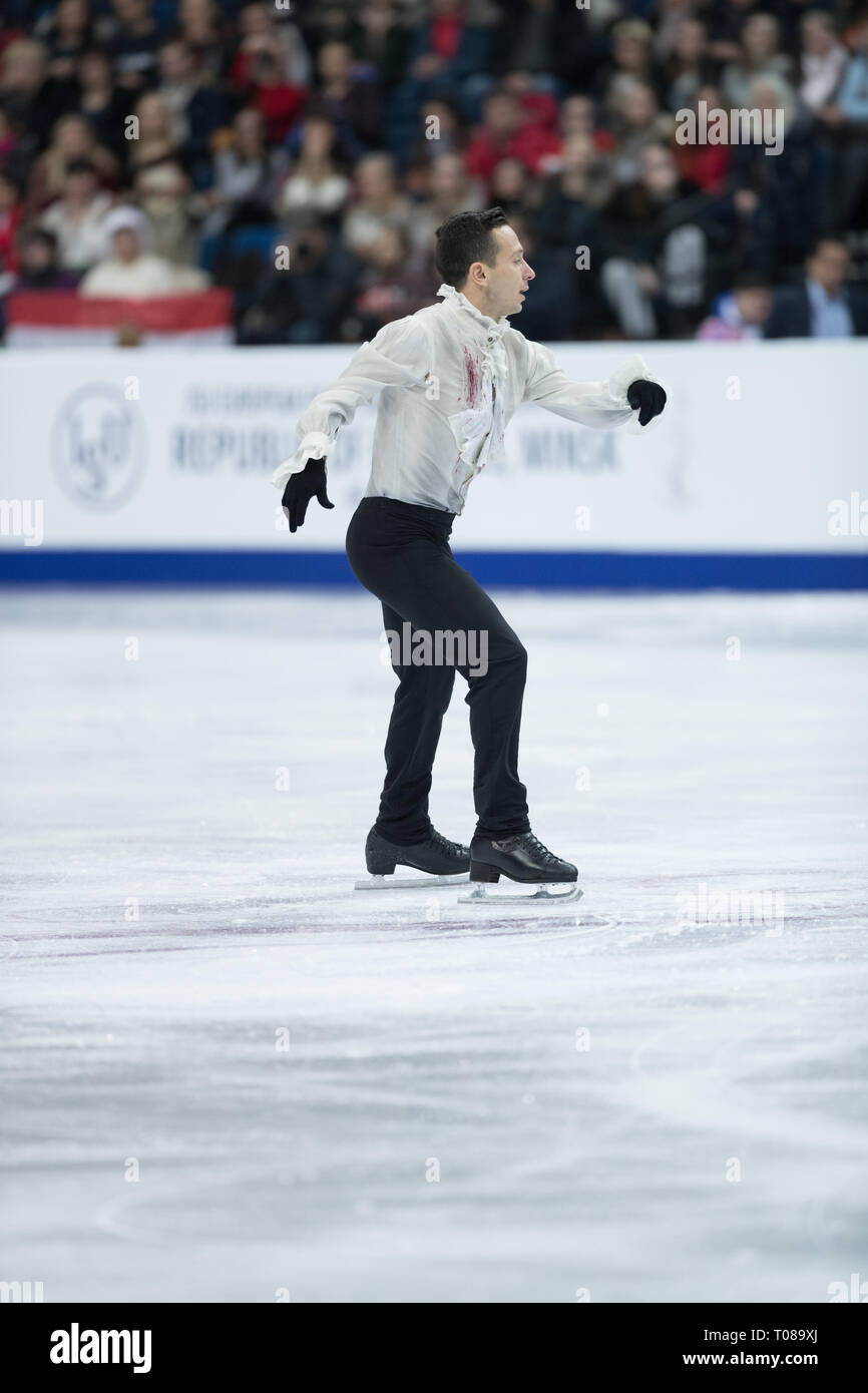 Alexei Bychenko from Israel during 2019 European championships Stock ...