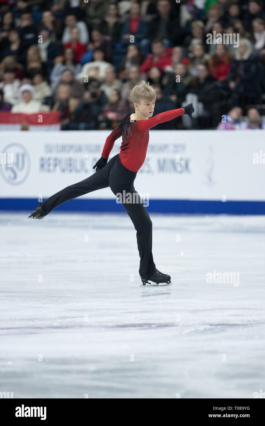 Daniel Grassl from Italy during 2019 European championships Stock Photo ...